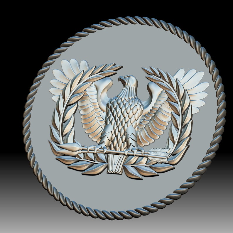 3D Model Stl and Grayscale for Laser and CNC Milling Machines - Eagle ...