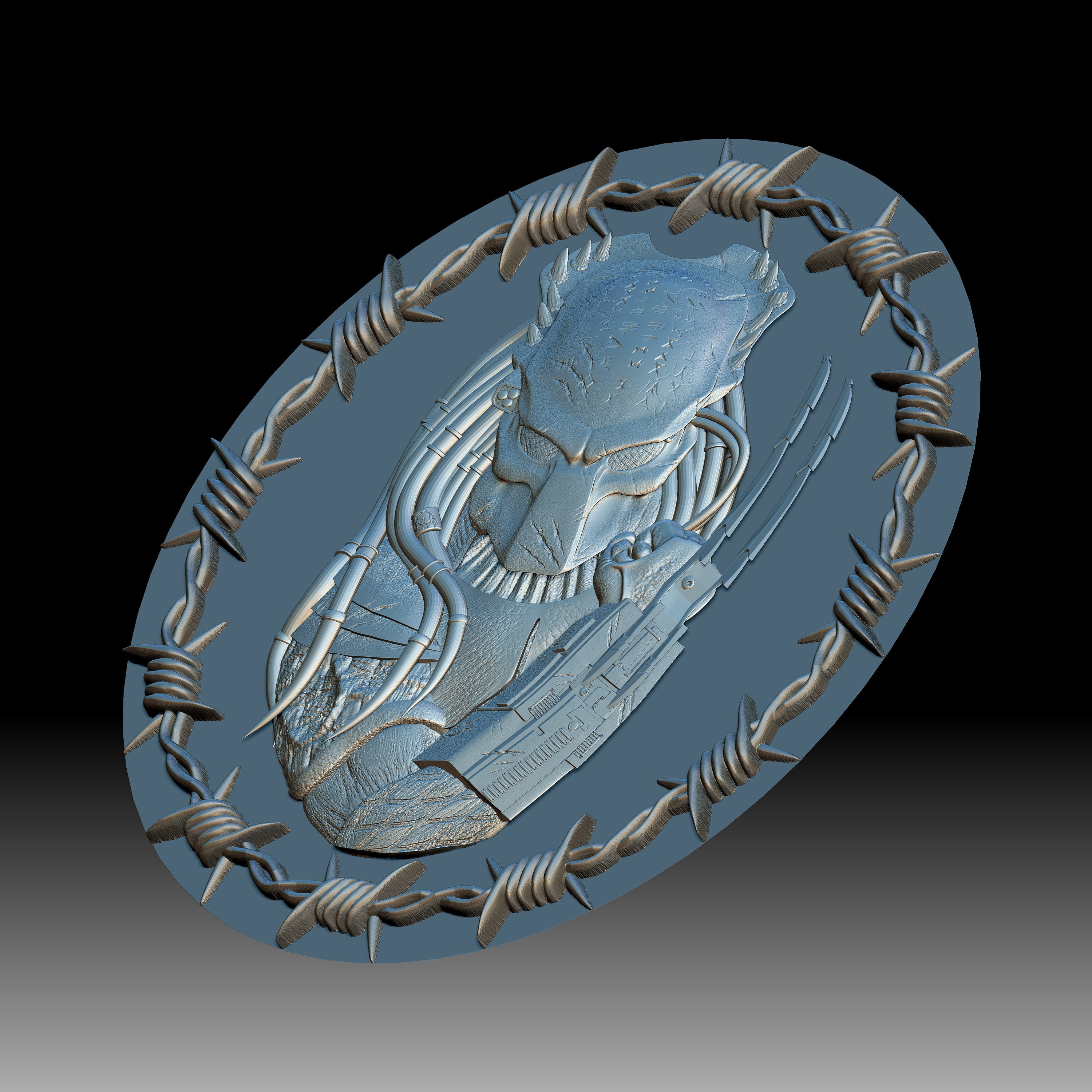 3D Model Stl and Grayscale for Laser and CNC Milling Machines ...