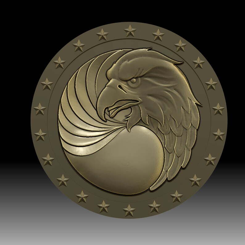 3D Model Stl and Grayscale for Laser and CNC Milling Machines - Head ...