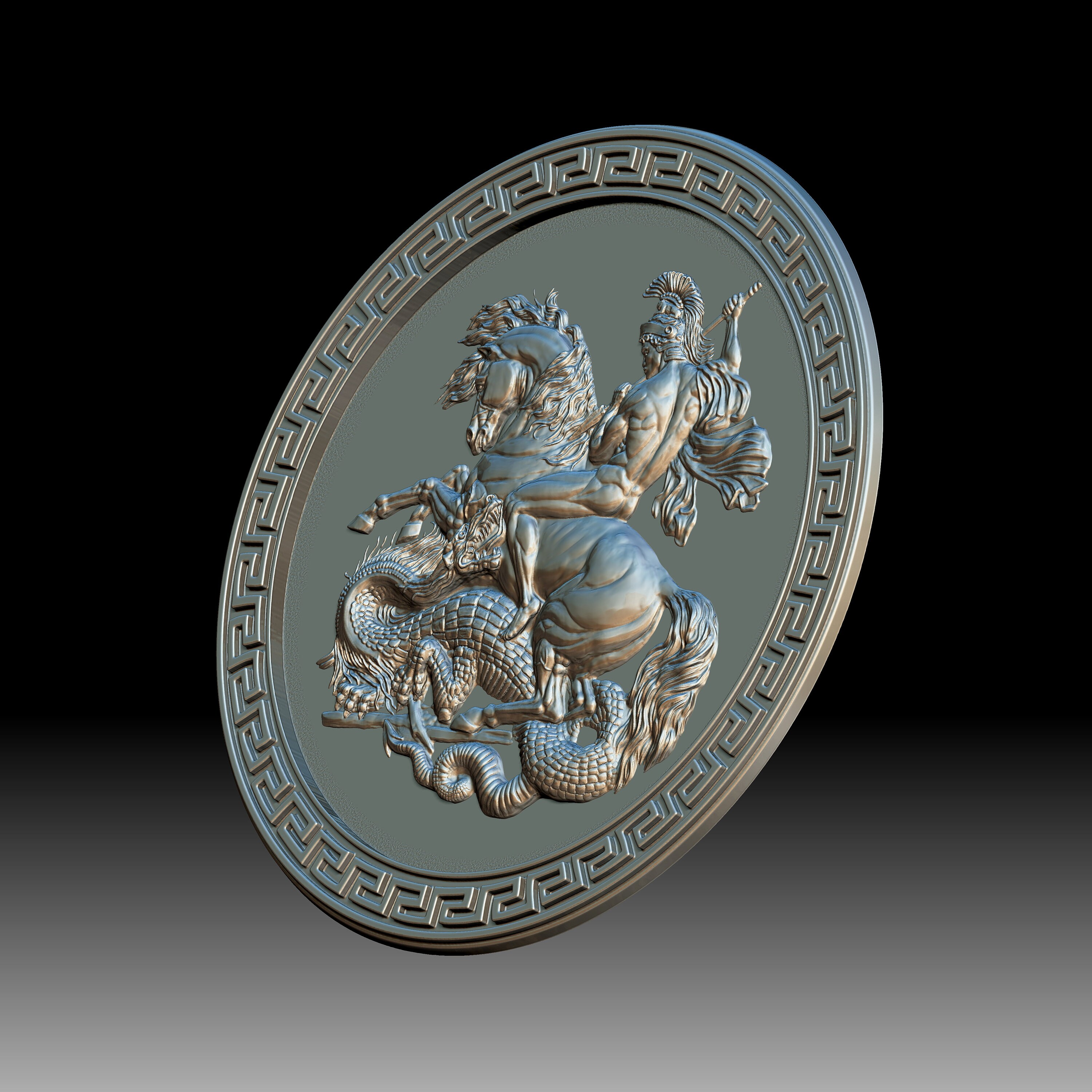 3D Model Stl and Grayscale for Laser and CNC Milling Machines - George ...