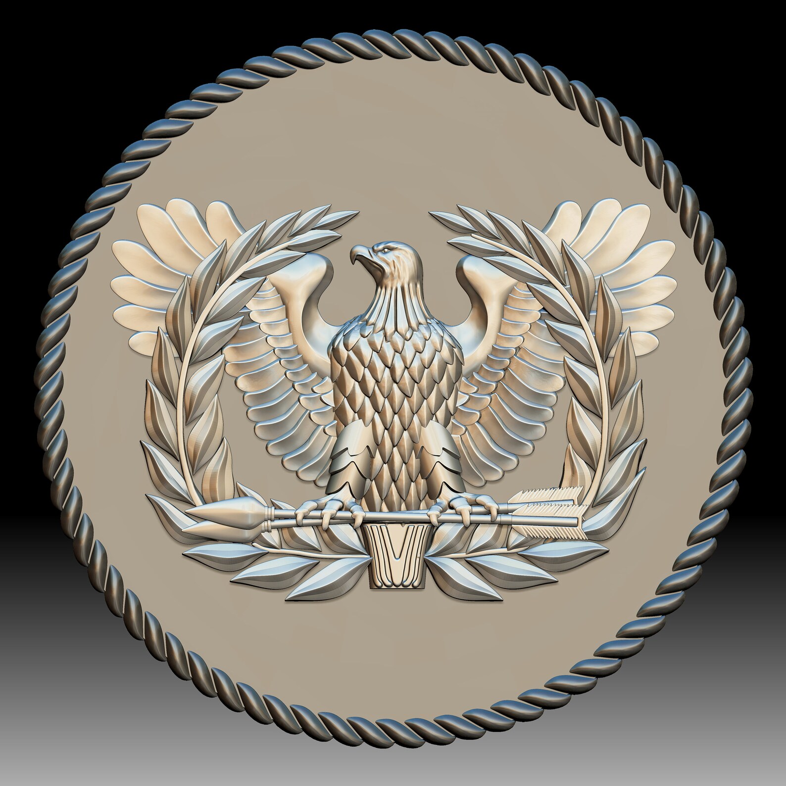 3D Model Stl and Grayscale for Laser and CNC Milling Machines - Eagle ...