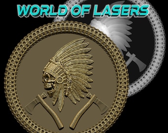 3D Model Stl and Grayscale for Laser and CNC Milling Machines - Etsy