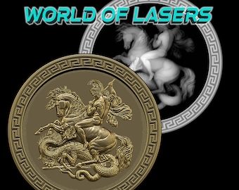 3D Model Stl and Grayscale for Laser and CNC Milling Machines - Etsy