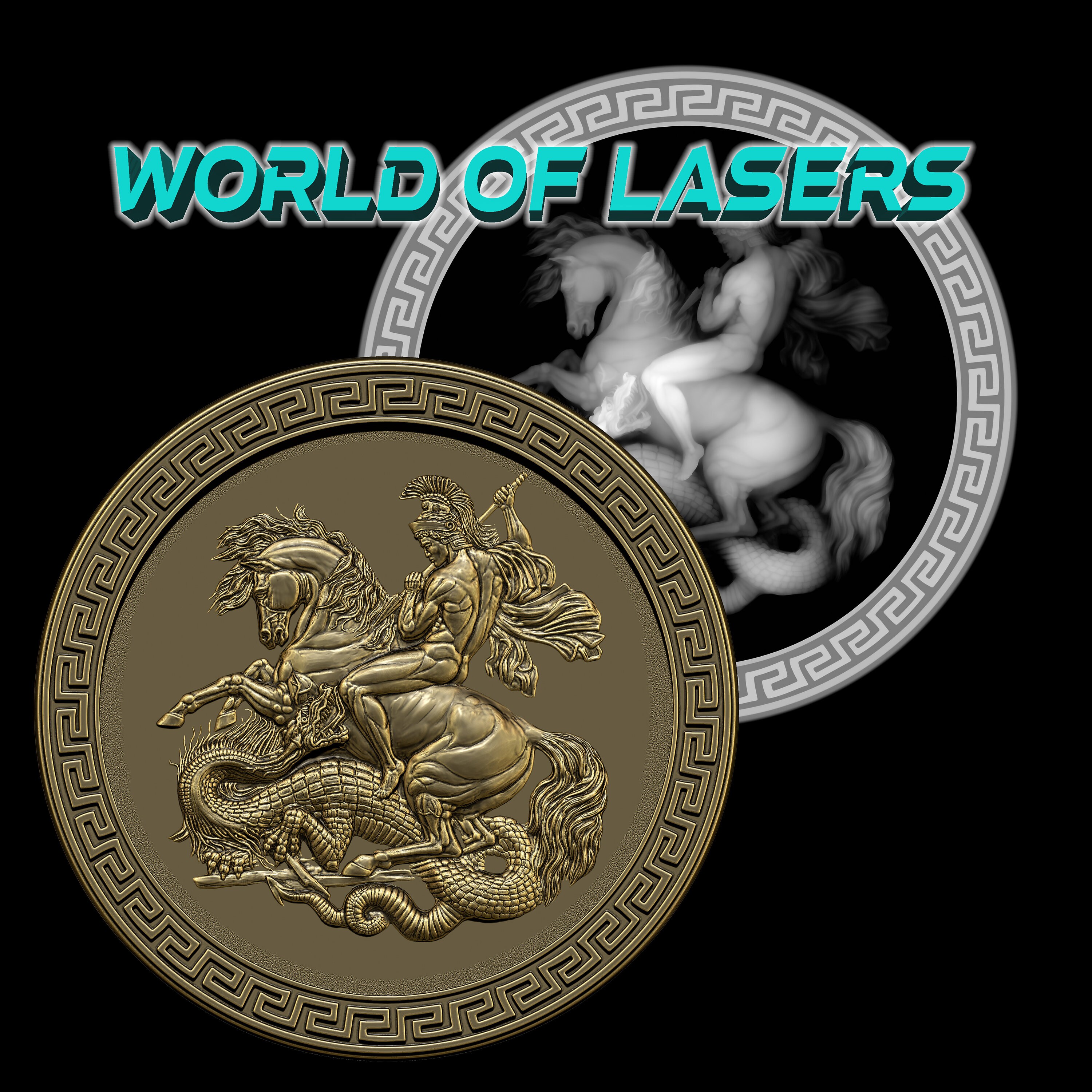 3D Model Stl and Grayscale for Laser and CNC Milling Machines - George ...