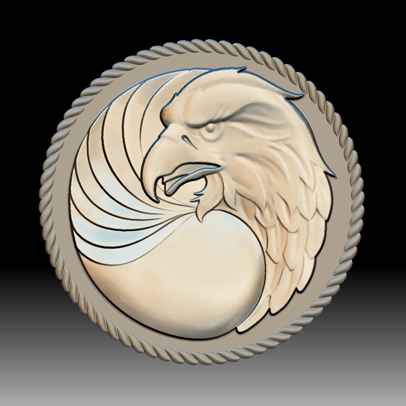 3D Model Stl and Grayscale for Laser and CNC Milling Machines - Head ...