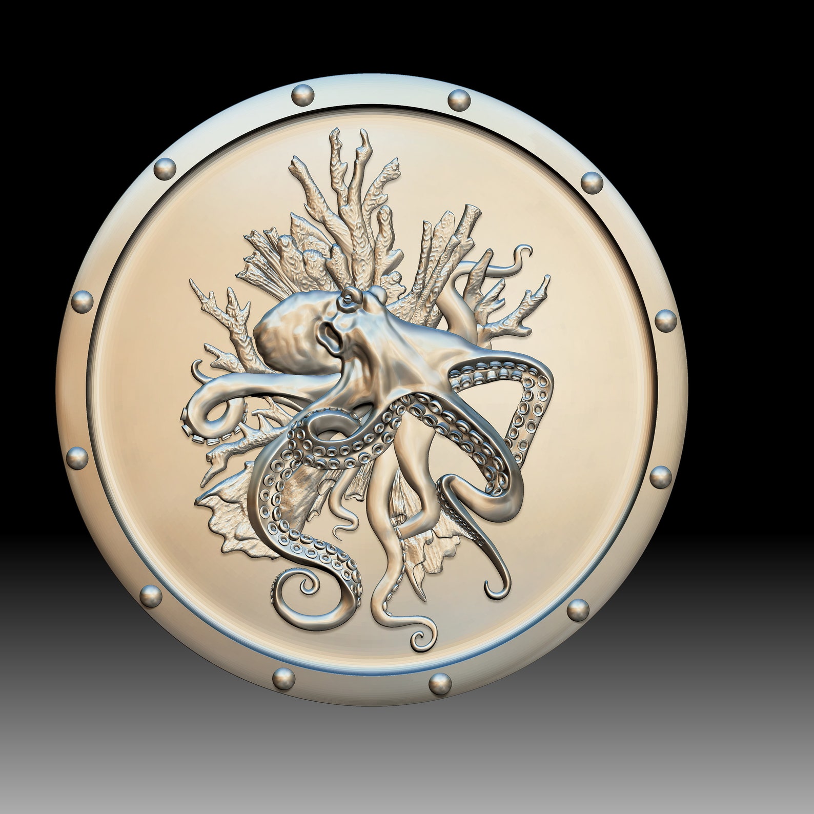 3D Model Stl and Grayscale for Laser and CNC Milling Machines - Octopus ...