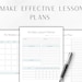 EDITABLE Canva Teacher Planner PDF Lesson Planner Class Schedule ...