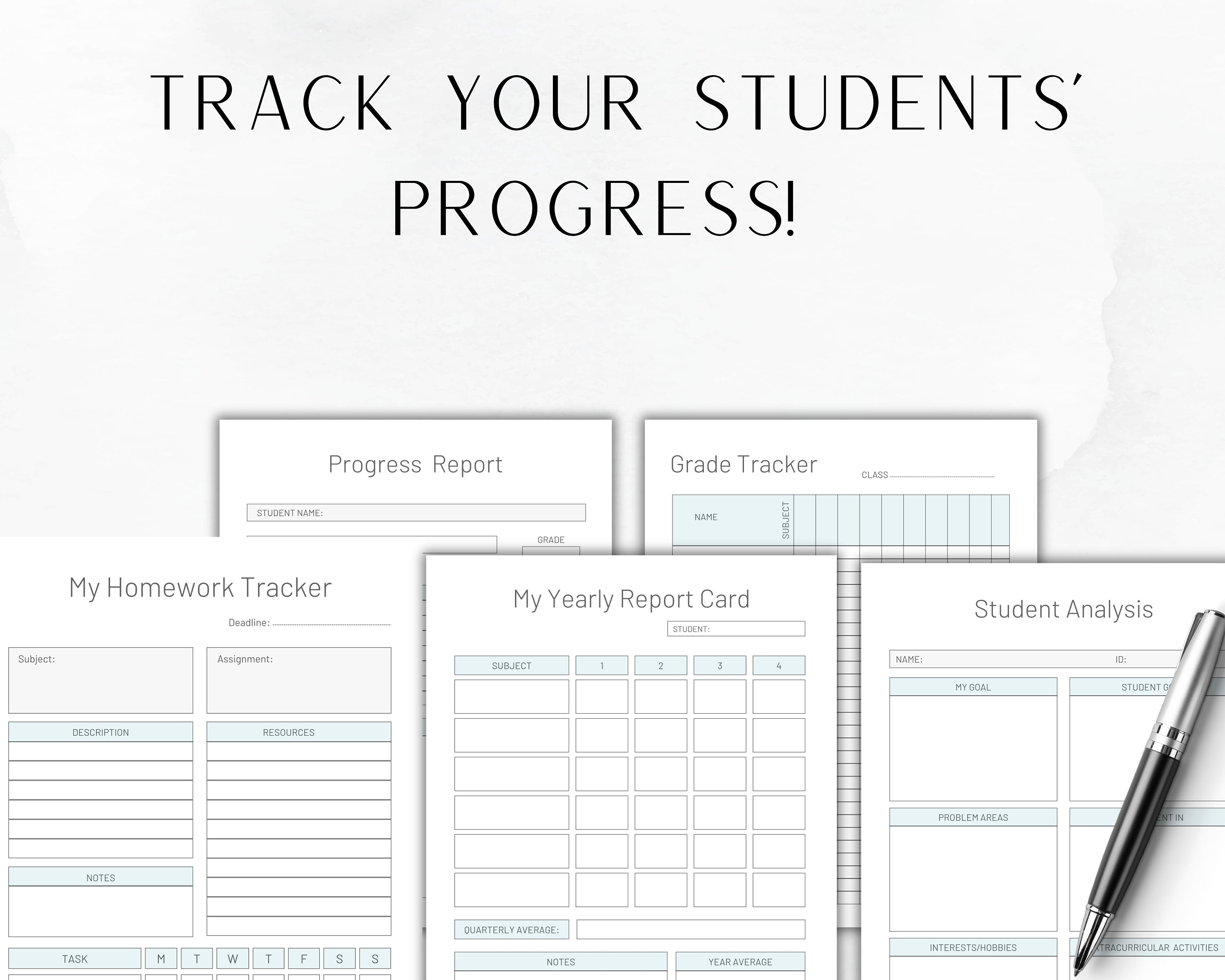 EDITABLE Canva Teacher Planner PDF Lesson Planner Class Schedule ...