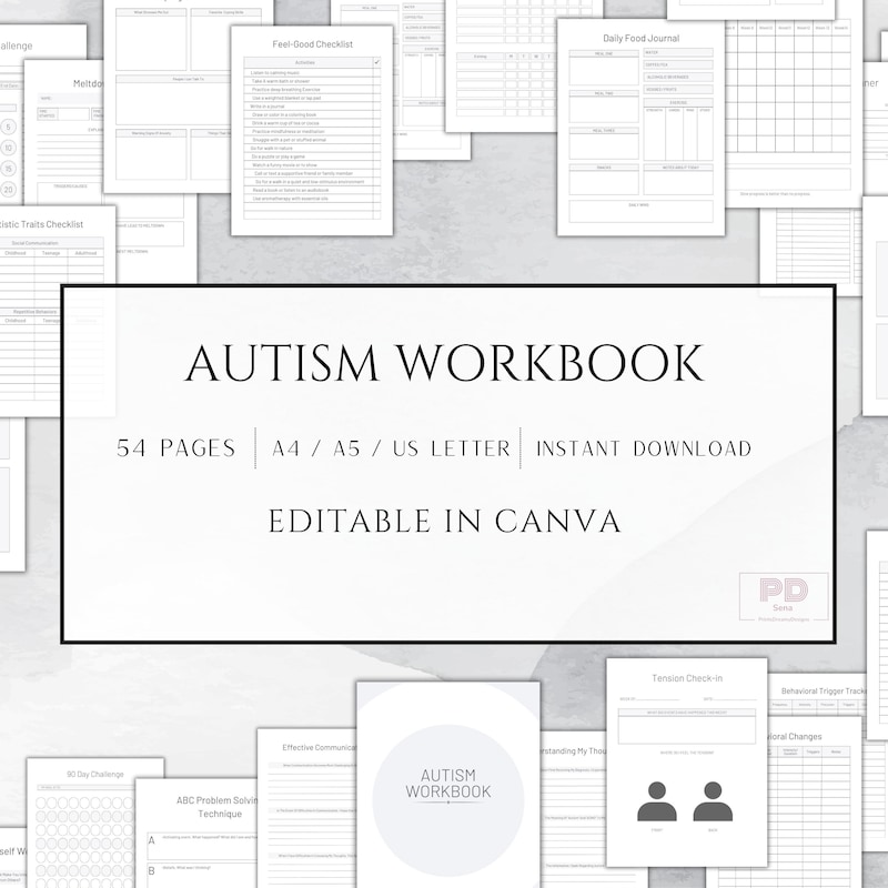 Autism Skills Binder - Etsy UK