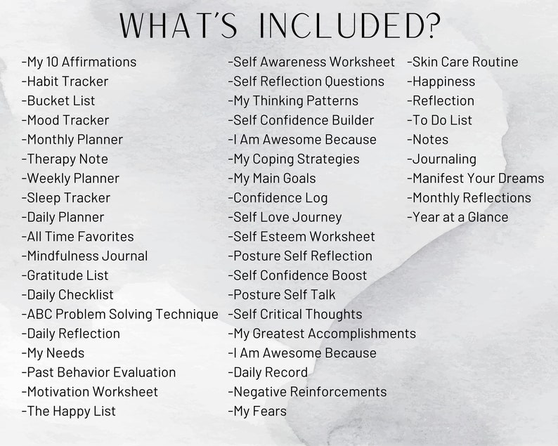 EDITABLE Self Confidence Planner Templates Canva Self Love Planner Self ...