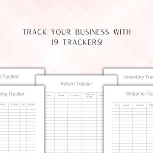 EDITABLE Small Business Planner CANVA Printable PDF A4 Us Letter Home ...