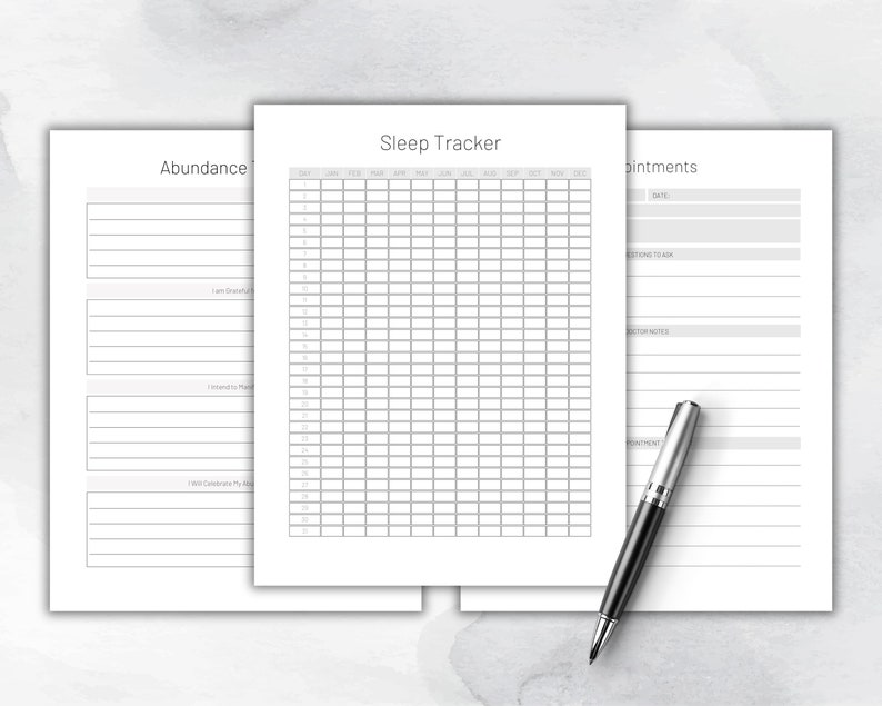 EDITABLE Depression Therapy Journal Workbook Planner Mental Health Log ...