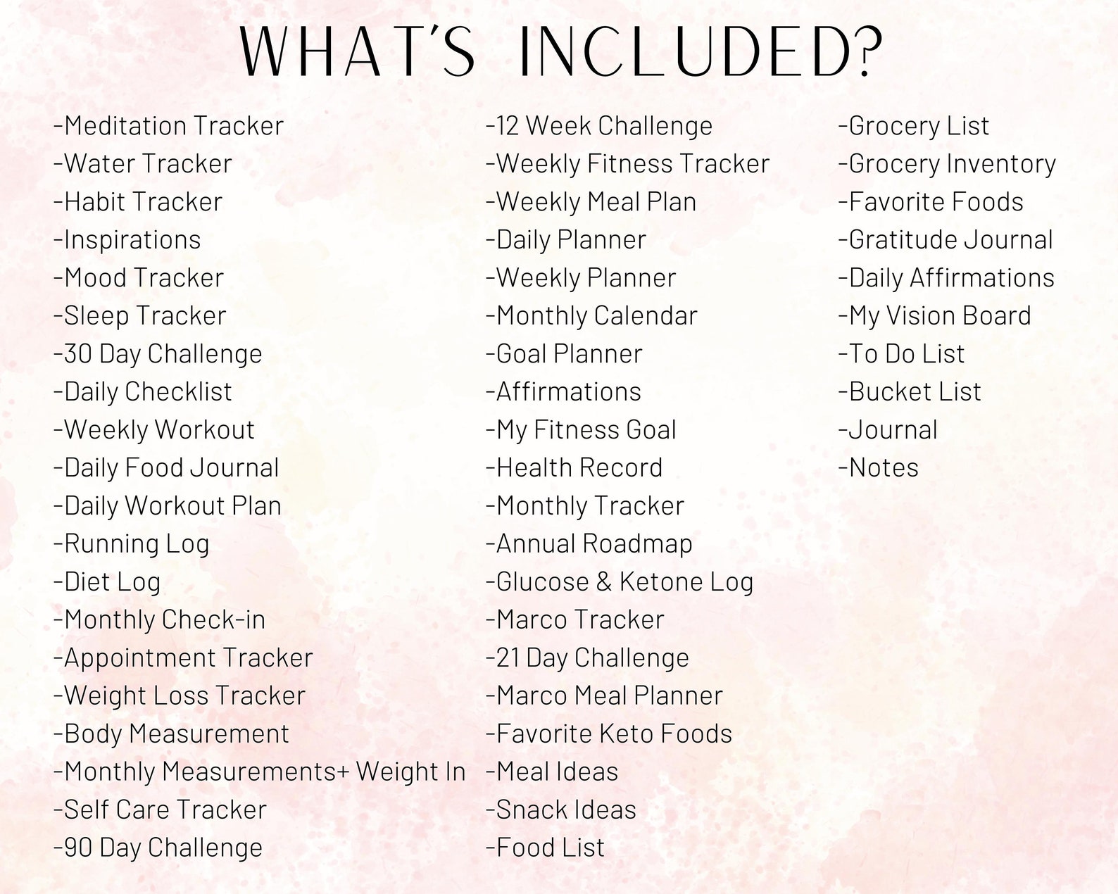 EDITABLE Keto Diet Planner CANVA Healthy Food Journal Fitness Journal ...
