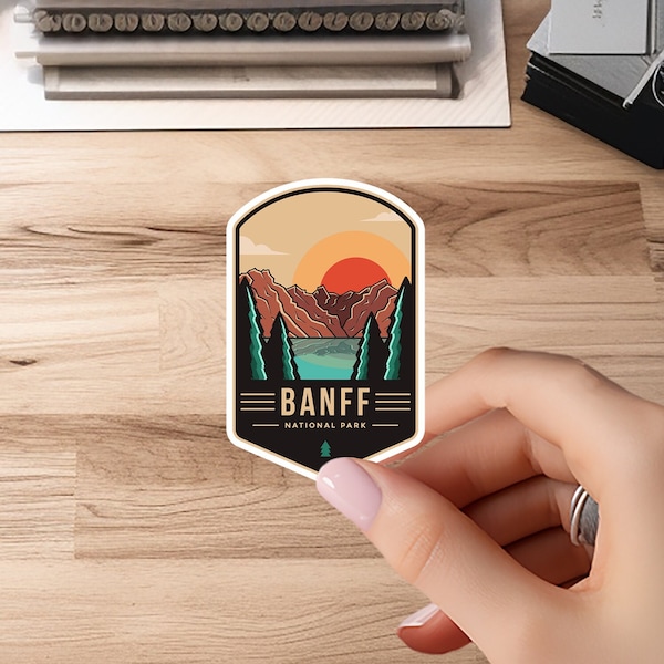 Banff National Park Sign - Etsy