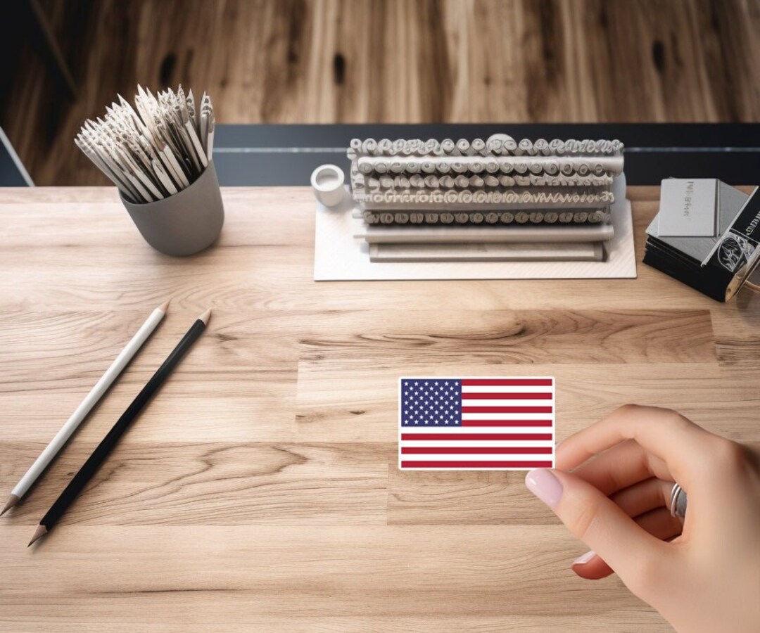 American Flag Sticker, United States Flag, USA Flag, Car Window Decal ...