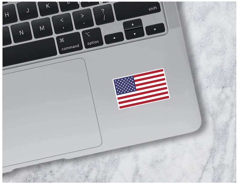 American Flag Sticker, United States Flag, USA Flag, Car Window Decal ...