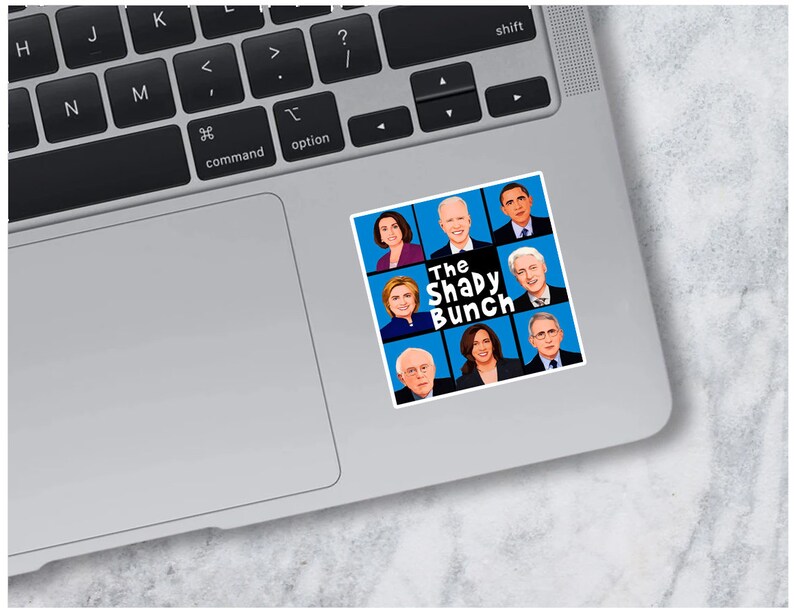 The Shady Bunch Laptop, Water Bottle, Luggage, Locker Gift Funny Humor ...