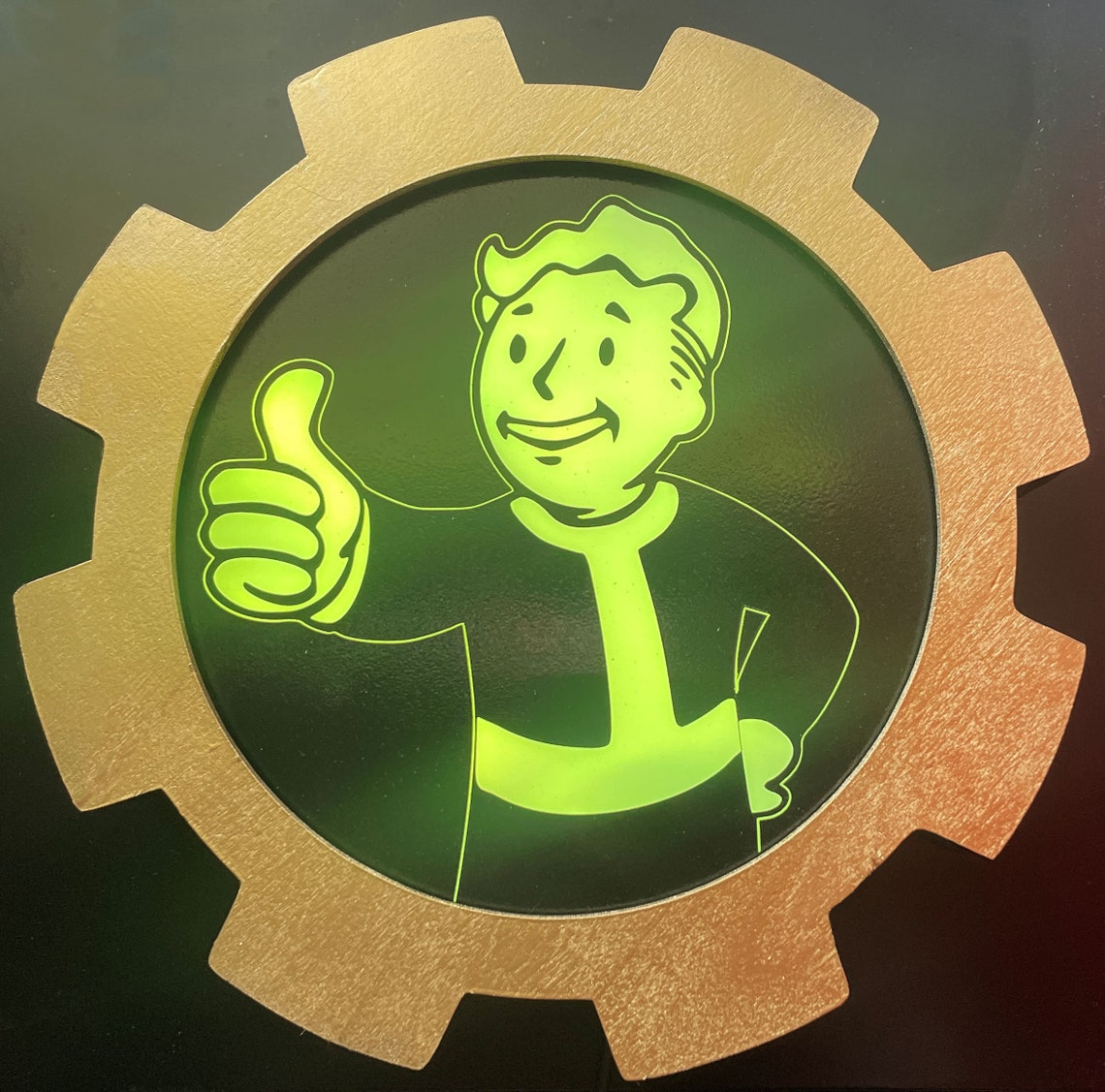 Thumbs up LED Emblem Nightlight - Fan Made Post Apocalyptic Art - Etsy