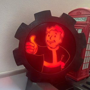 Thumbs up LED Emblem Nightlight - Fan Made Post Apocalyptic Art - Etsy