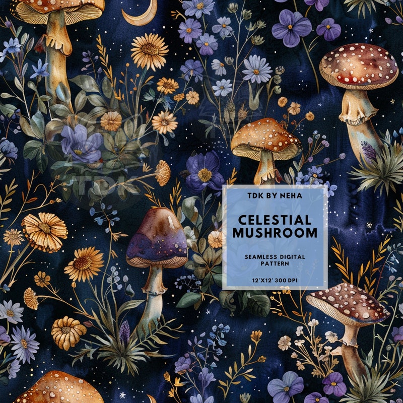 Ditsy Floral Wallpaper - Etsy