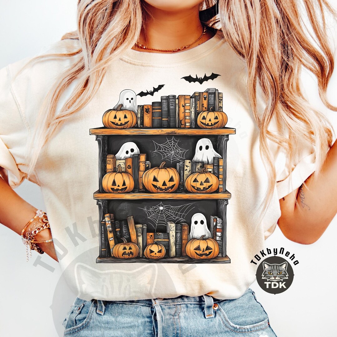 Halloween Library Png, Halloween Png, Ghost Books Halloween Png ...