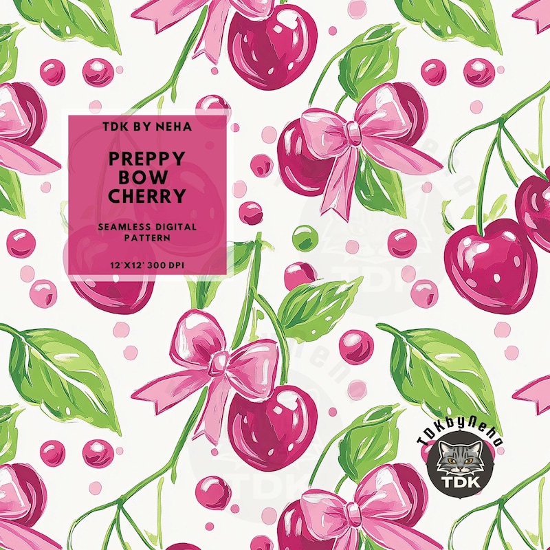 Cherry Wallpaper Preppy - Etsy