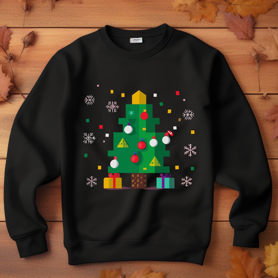 Tree Christmas Mining PNG, Video Game Clipart Art, Shirt Png Tumbler ...