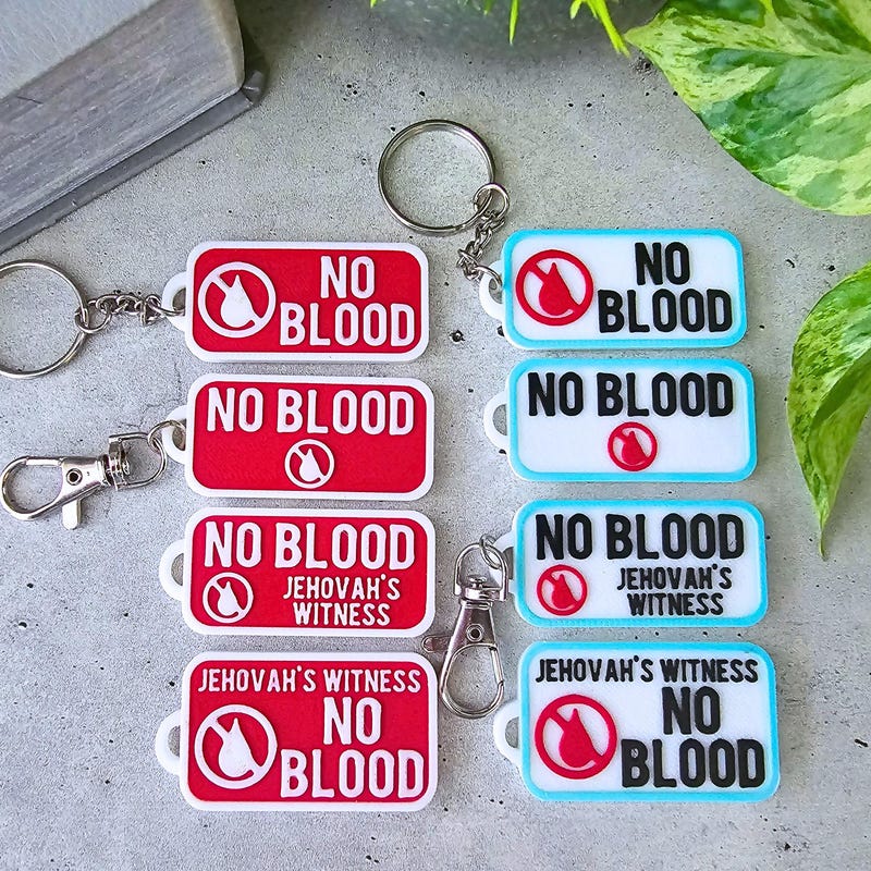 Jw No Blood - Etsy