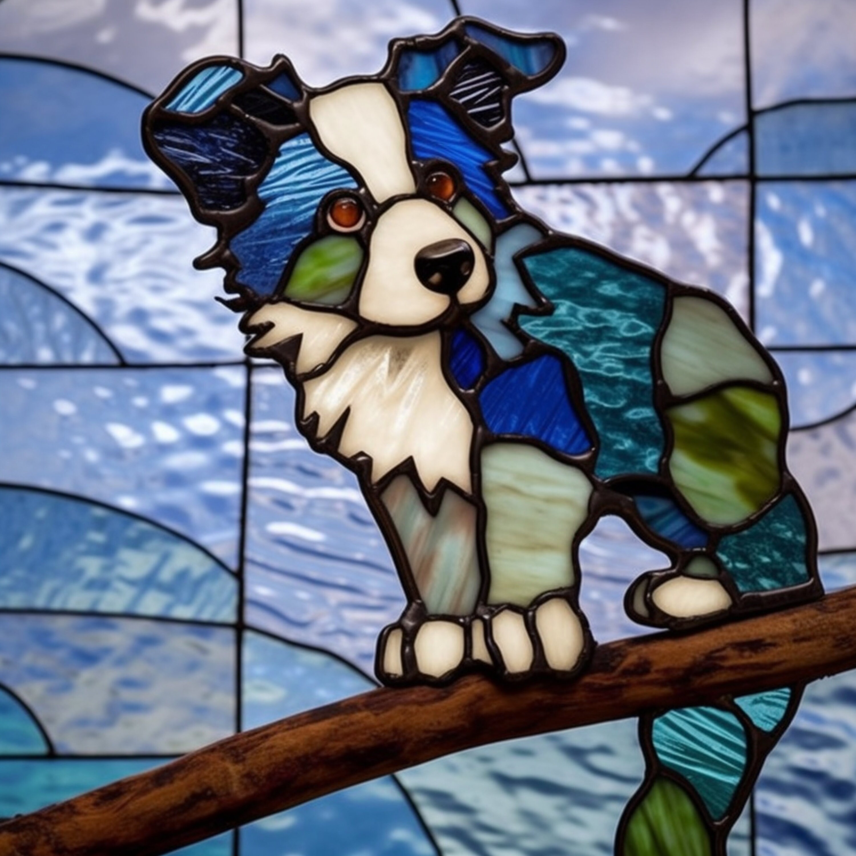 Stained Glass Border Colliegift & Craft Material 30 PNG - Etsy