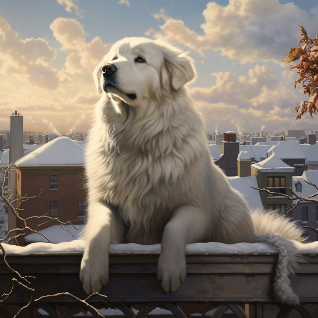 Snowy Paws, Great Pyrenees design & Craft Material 30 PNG Pack, Design ...