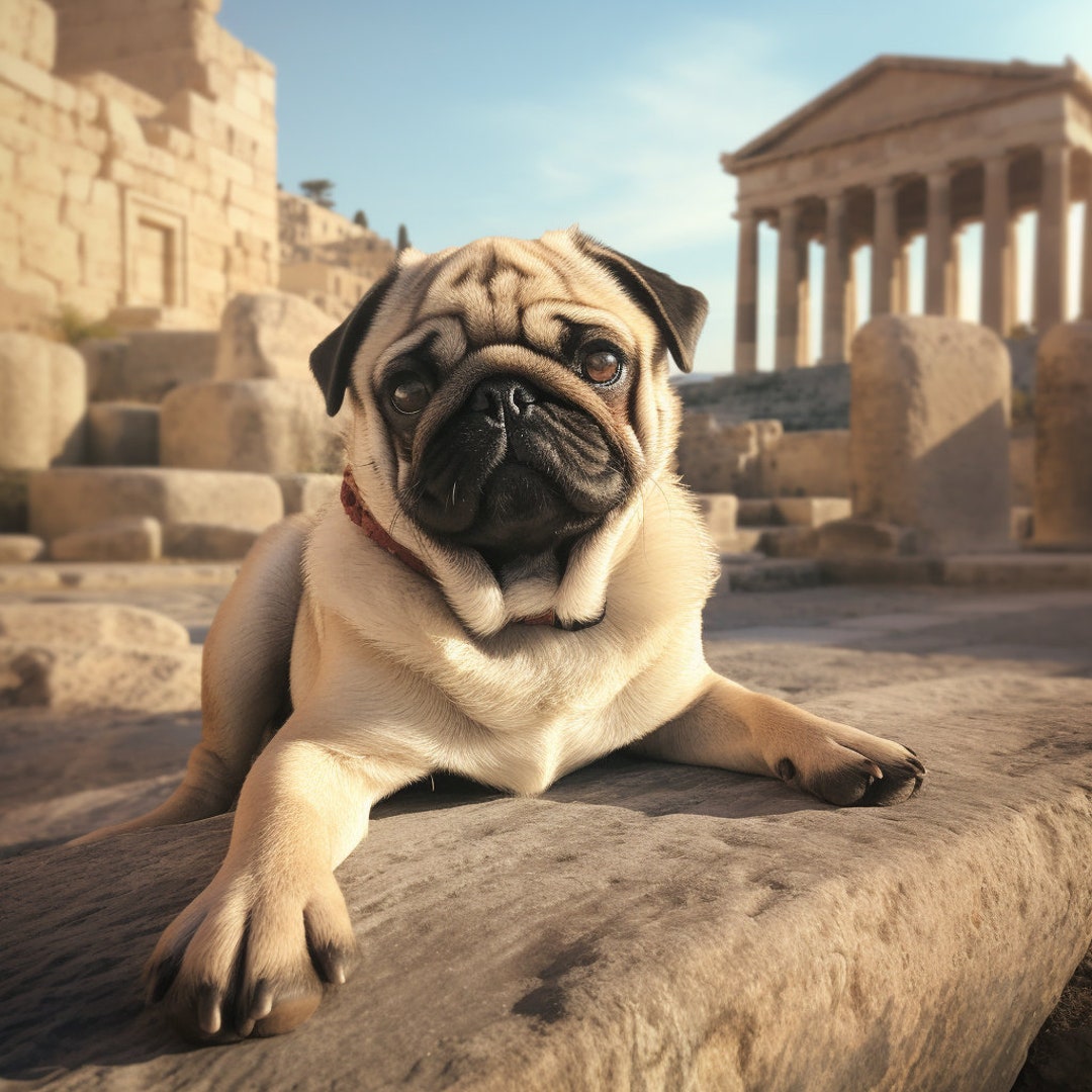 Greece, Pug design & Craft Material 30 PNG Pack, Design for Tumbler ...