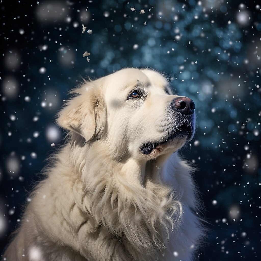 Snowy Paws, Great Pyrenees design & Craft Material 30 PNG Pack, Design ...