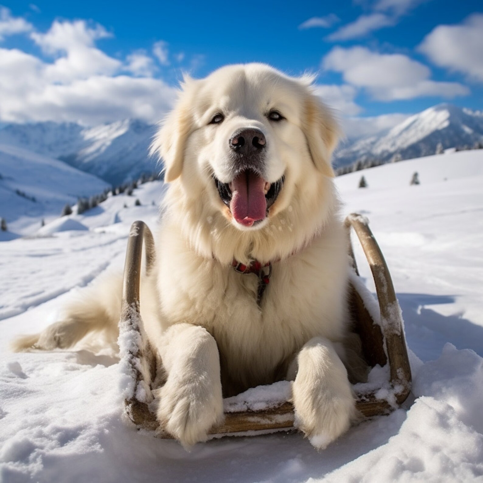 Snowy Paws, Great Pyrenees design & Craft Material 30 PNG Pack, Design ...