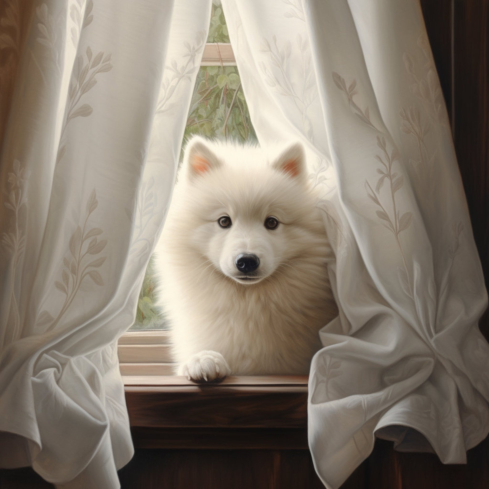 Halloween Samoyed design & Craft Material 30 PNG Pack, Design for ...