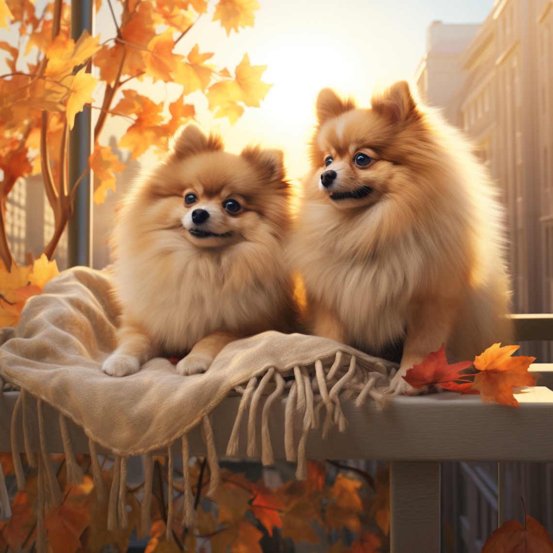 Leaf Fun Pomeranian design & Craft Material 30 PNG Pack - Etsy