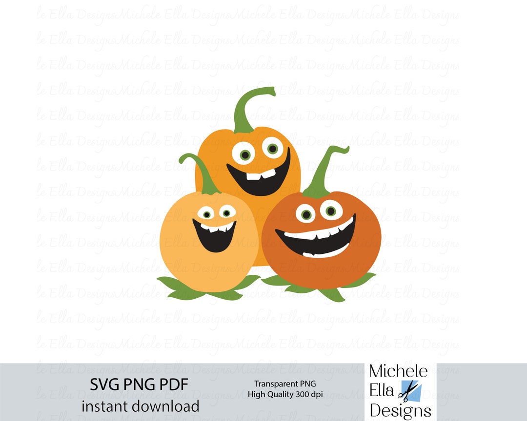 Halloween Pumpkin SVG, Smiling Pumpkin Svg, Pumpkin PNG, Halloween ...