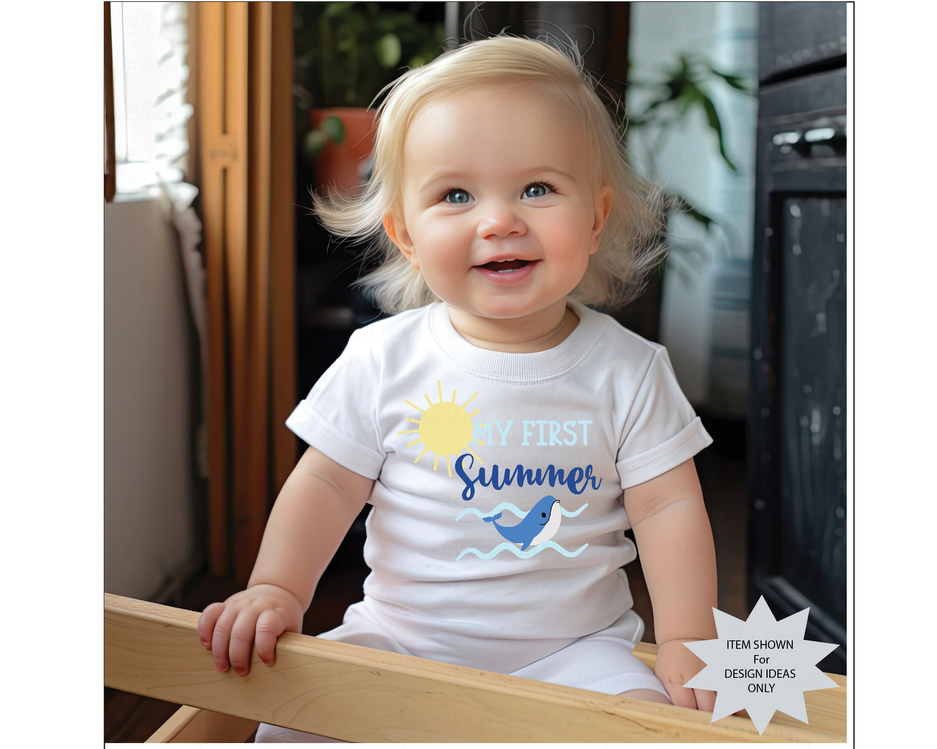 Summer SVG, Beach PNG, Baby First Summer PNG, Printable Cut File,summer ...
