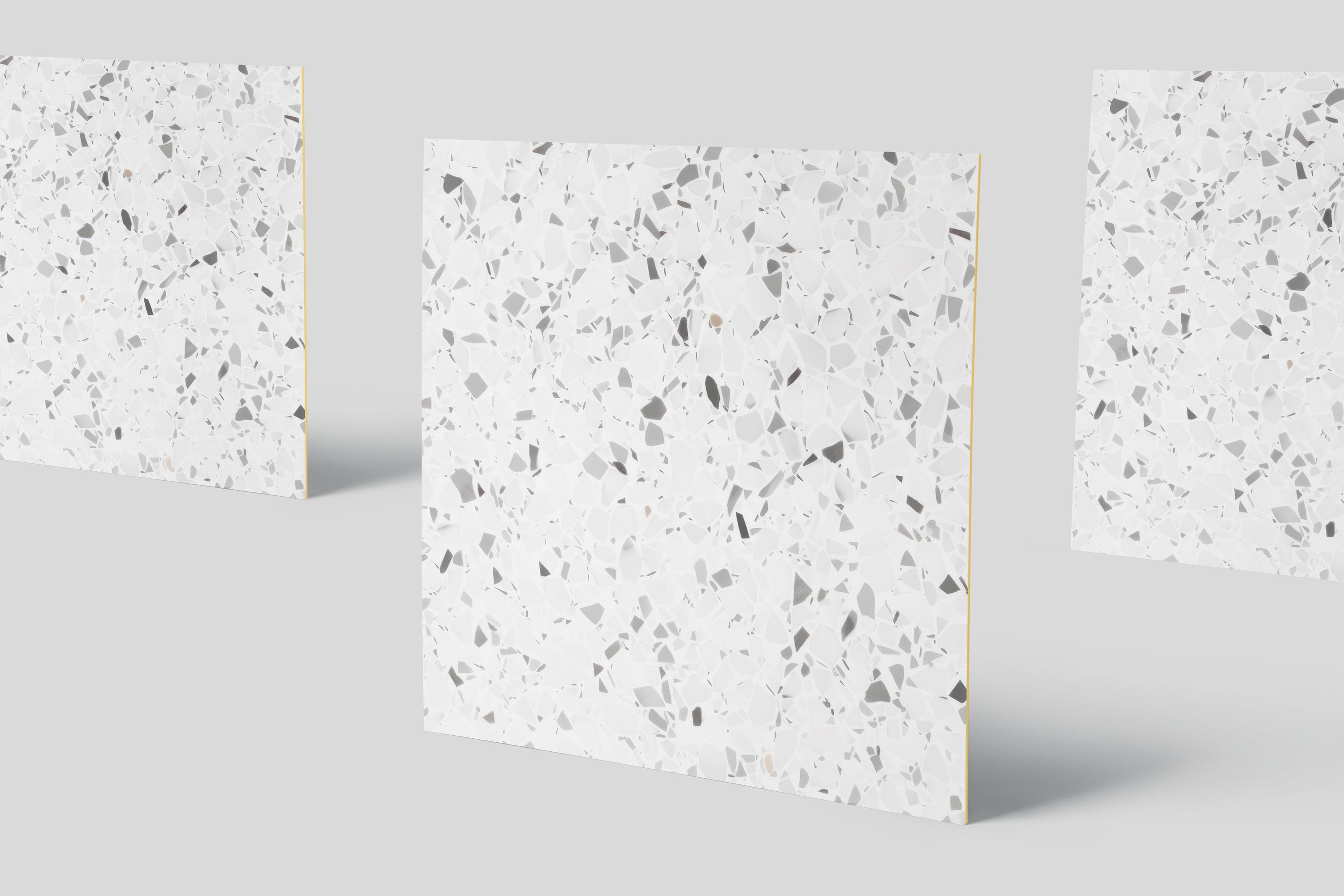 Terrazzo Grey Vinyl Tile Stickers 005 - DIY Your Kitchen & Bathroom ...