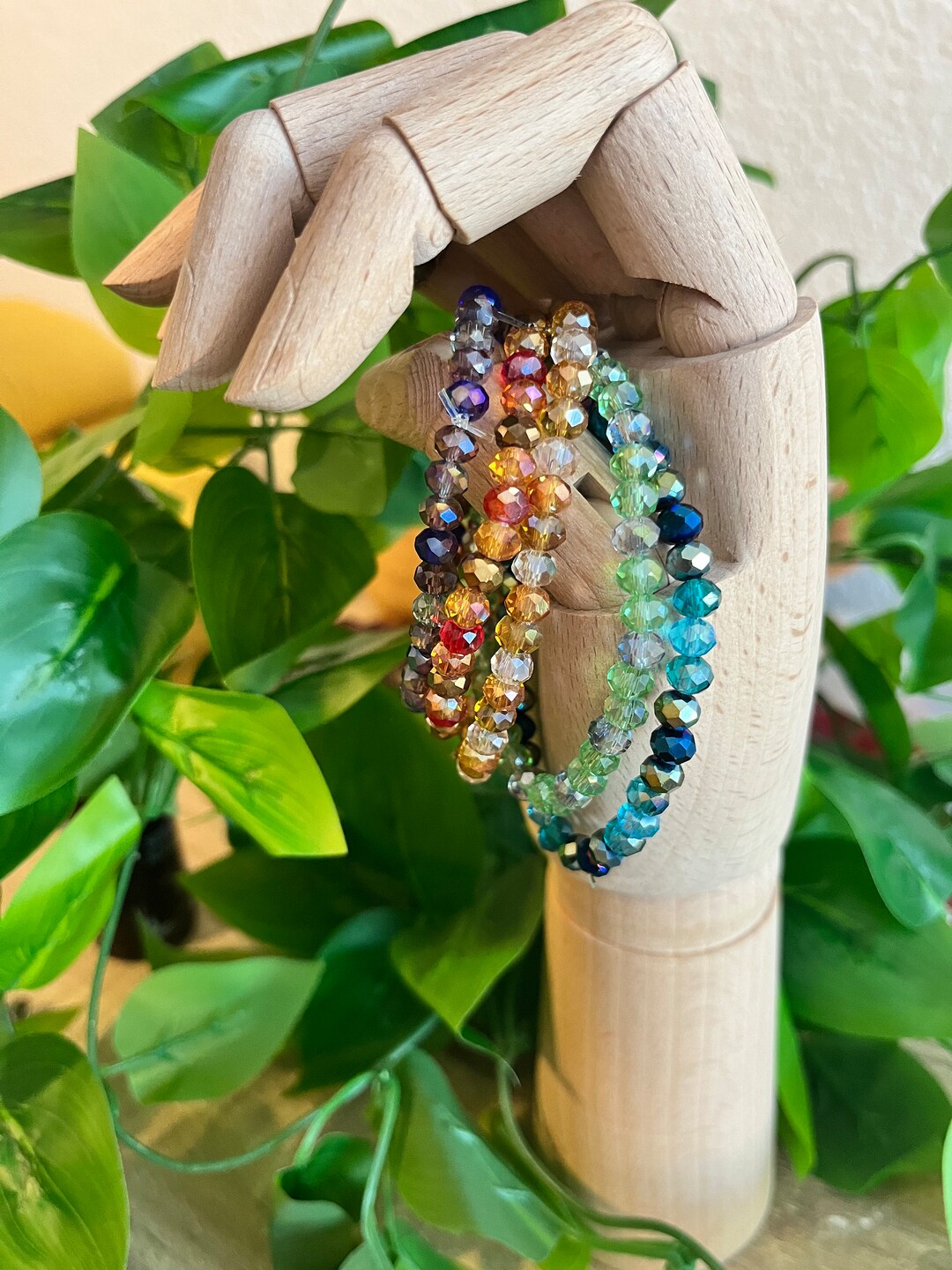 Beaded Sparkle Bracelets - Etsy
