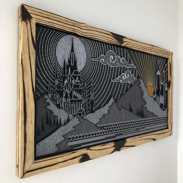 Nail and Thread Art - Etsy