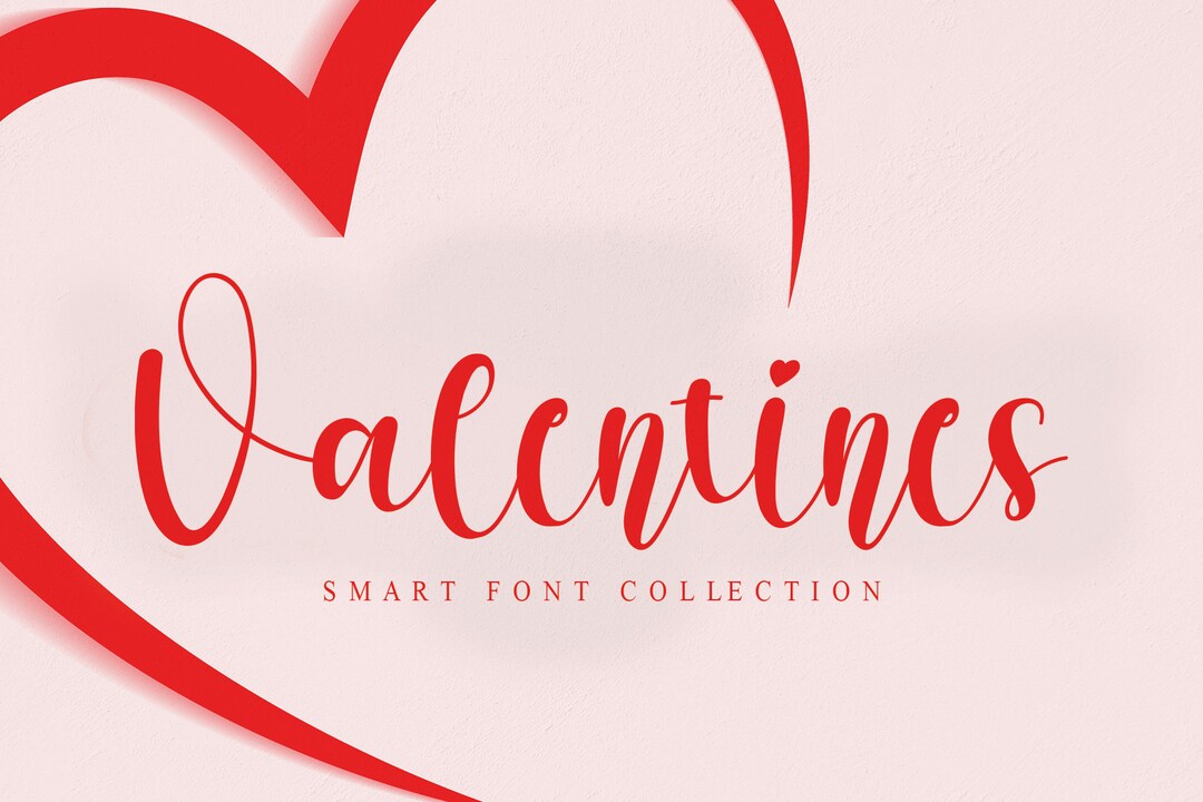 Valentine Day LOVE Font Style Valentine Love Svg Happy Valentine Day ...