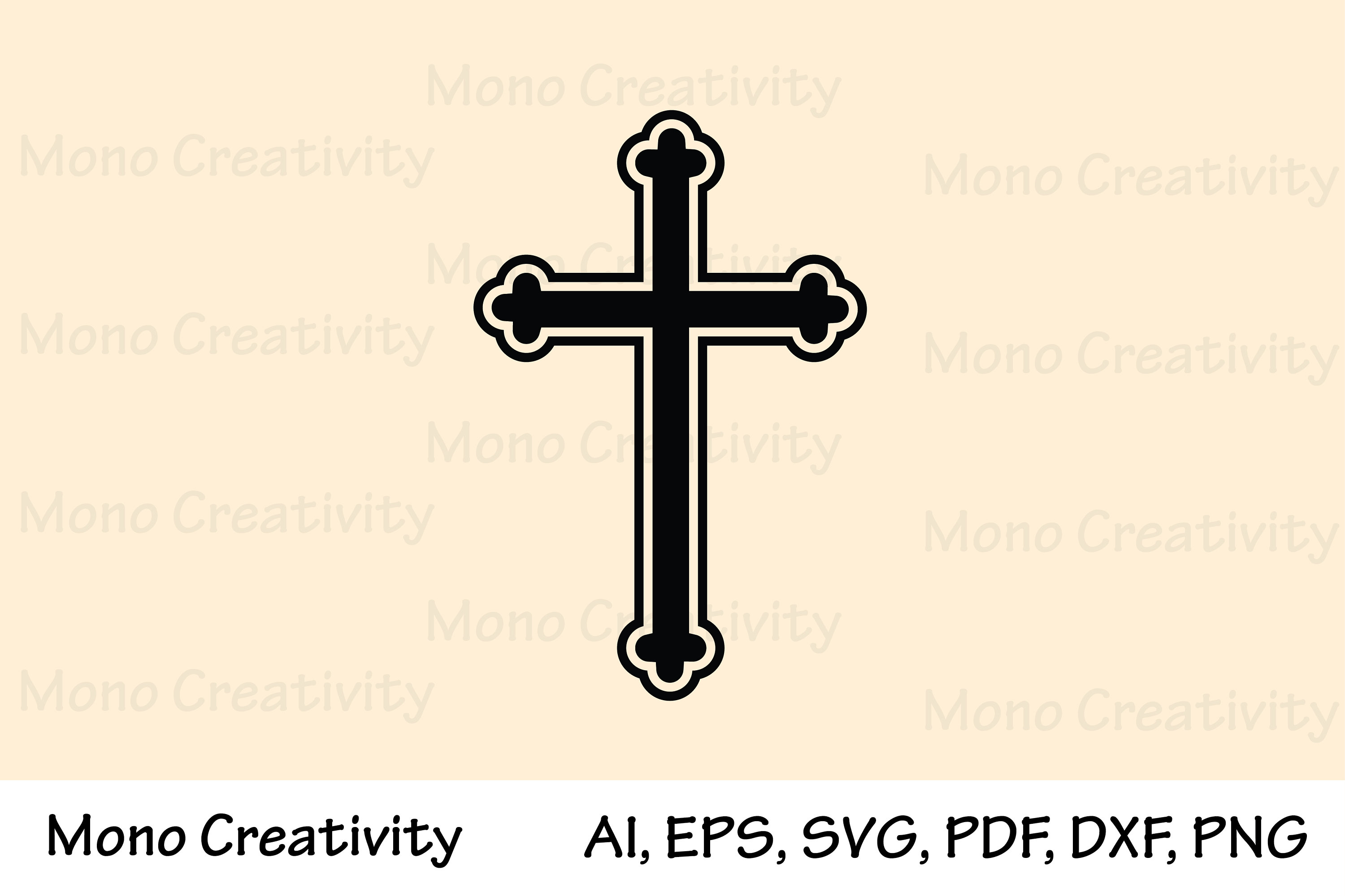 Christian Cross SVG Files | Christian Cross Cut Files | Christian Cross ...