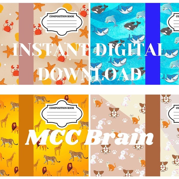 Composition Notebook - Etsy