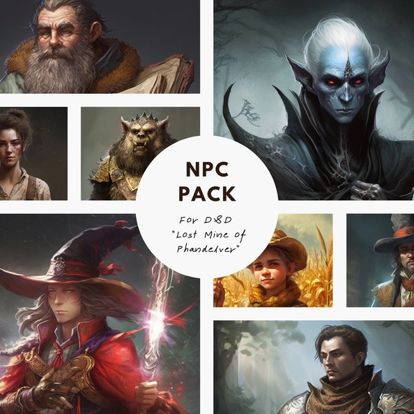 Lost Mines of Phandelver Tokens - Etsy