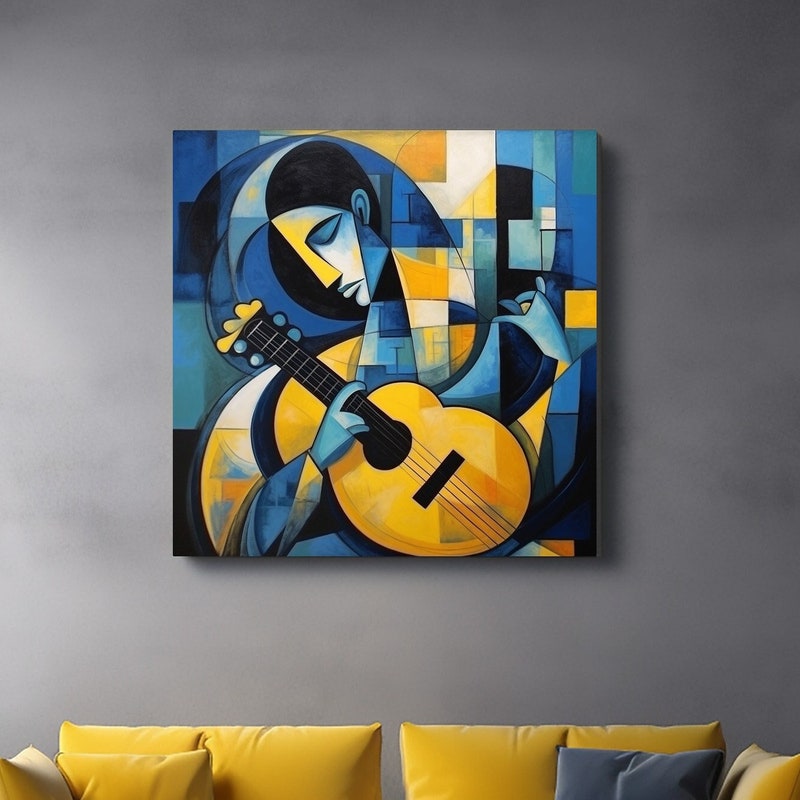 Abstract Guitar Art - Etsy