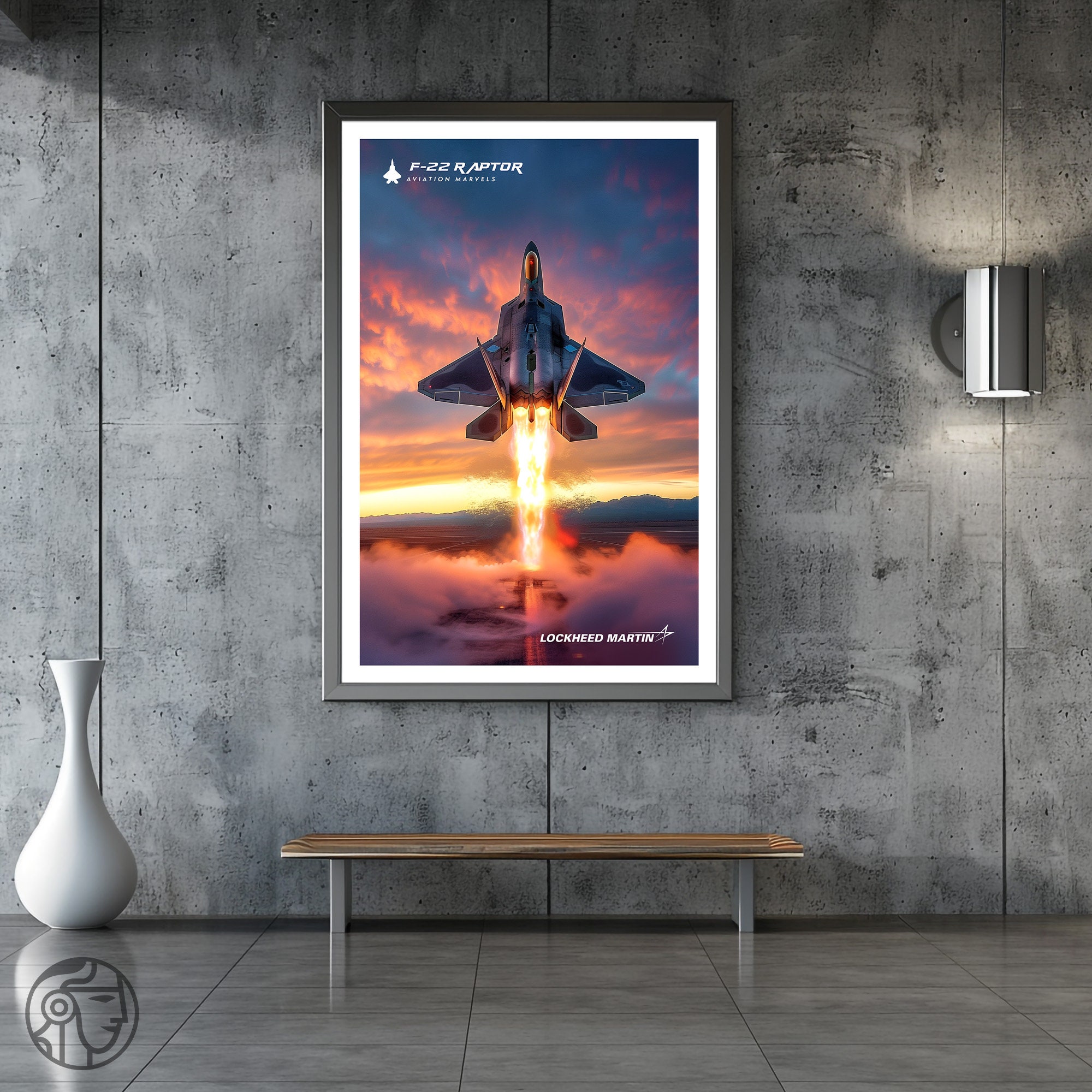 F-22 Raptor Jet Poster | Aviation Marvels, Air Force Wall Art - Etsy