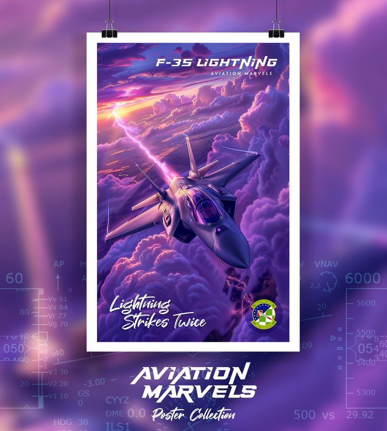 US Military Fighter Jet Poster | Air Force Wall Art | Aviation Decor ...