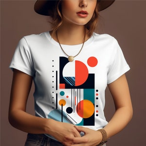 Abstract Shapes Modern Art T-shirt, Art Tee, Abstract Shirt, Calder ...
