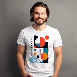 Abstract Shapes Modern Art T-shirt, Art Tee, Abstract Shirt, Calder ...