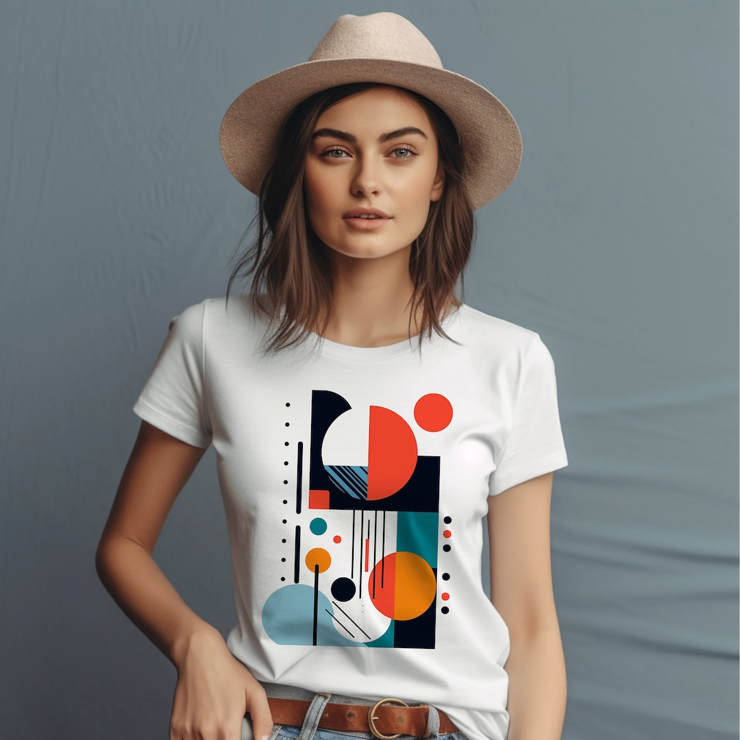 Abstract Shapes Modern Art T-shirt, Art Tee, Abstract Shirt, Calder ...